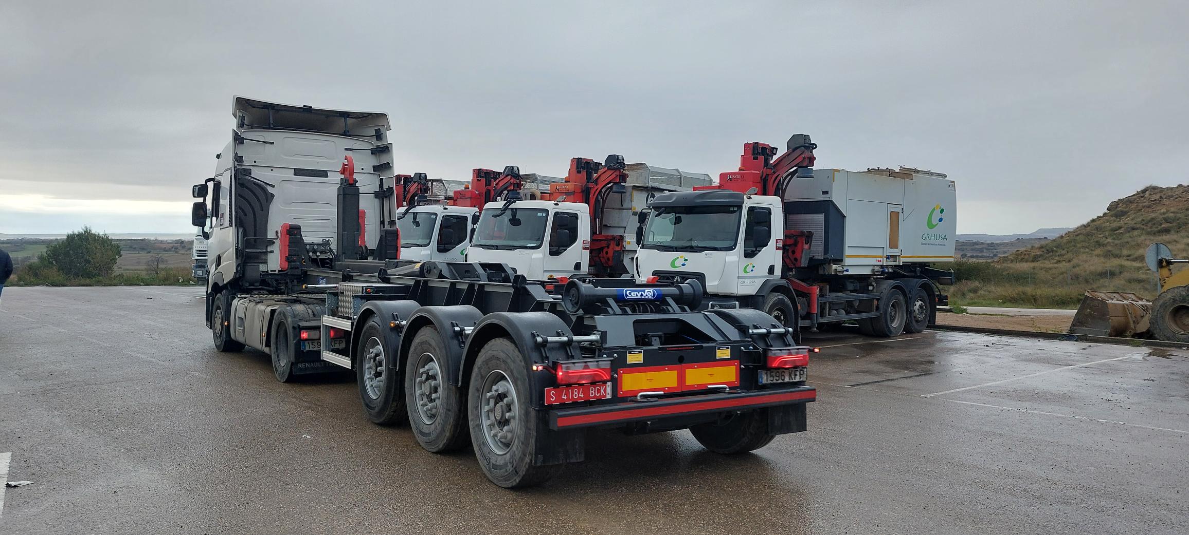 ENTREGADA EN HUESCA A GHRUSA LA PRIMERA UNIDAD DE UN LOTE DE 2 DE SRMV ...